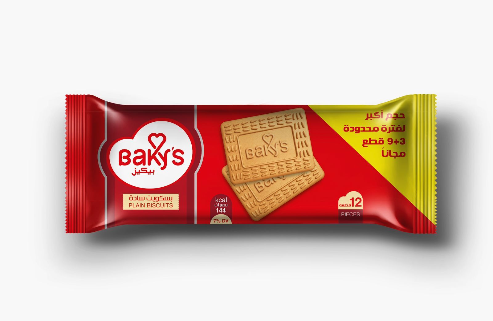 اشترِ بيكيز بسكويت شاي 12 قطعة أونلاين في Egypt | طلبات Egypt