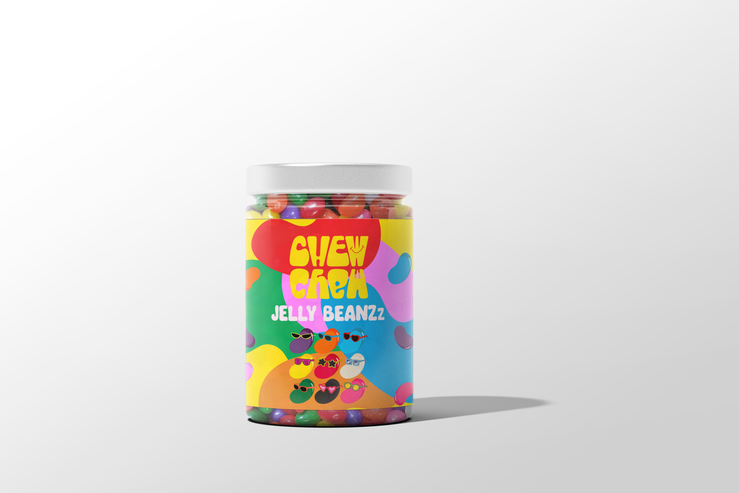 Buy Chew Chew Jelly Beans Jelly Candy Jar 200Gm Online in Egypt ...