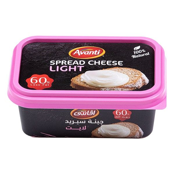 Buy Avanti Spread Cheese Light 240 gm Online in Egypt | Talabat Egypt