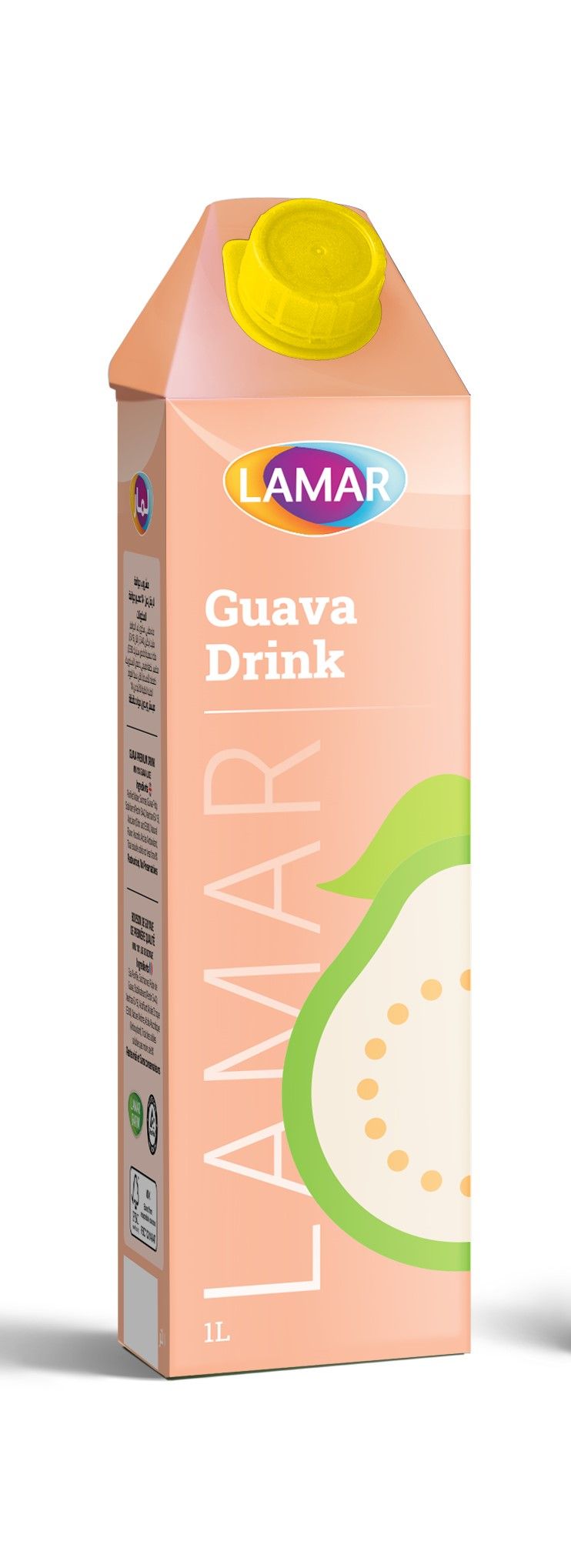 Buy Lamar Drink Guava 1 L Online in Bahrain | Talabat Bahrain