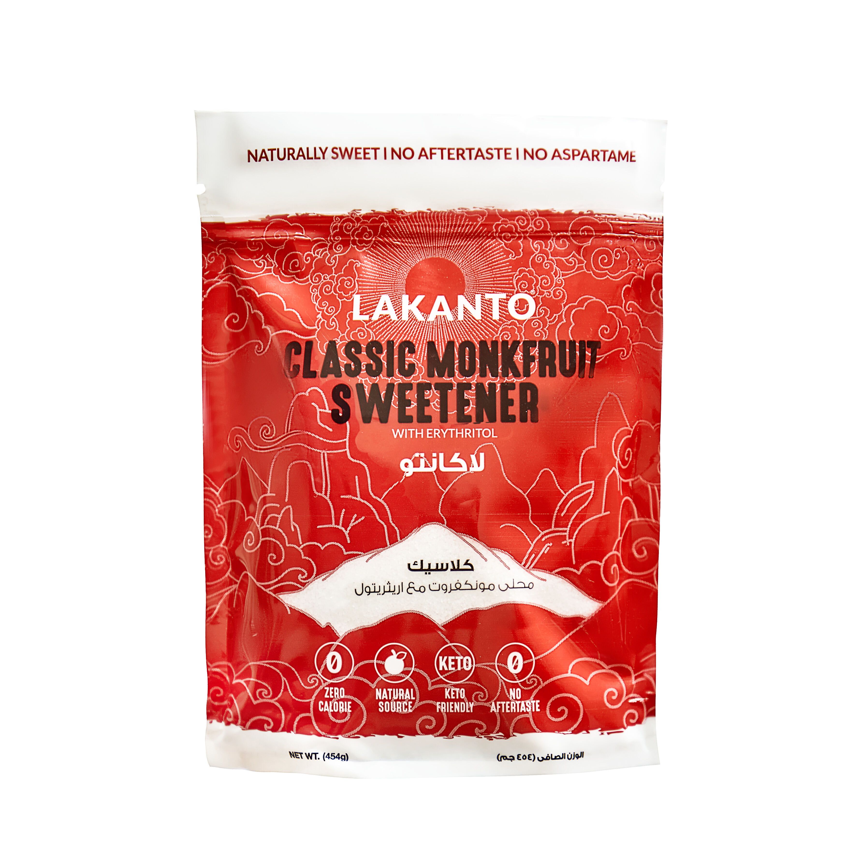 Buy Lakanto Monkfruit Natural Sweetener Pouch, 454g Online in Egypt ...