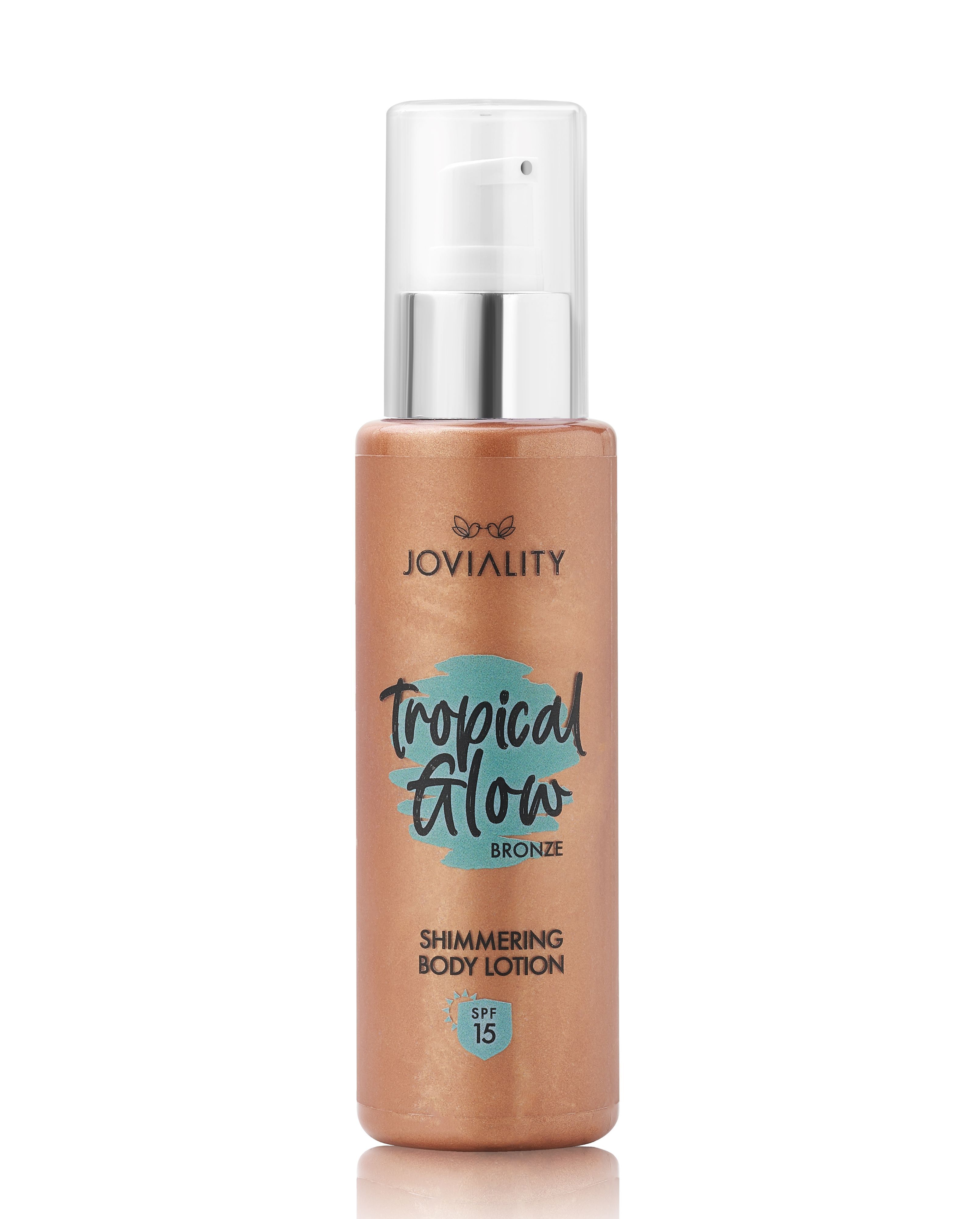 Buy Joviality Tropical Glow SPF 15 Bronze Shade Shimmering Body Lotion ...