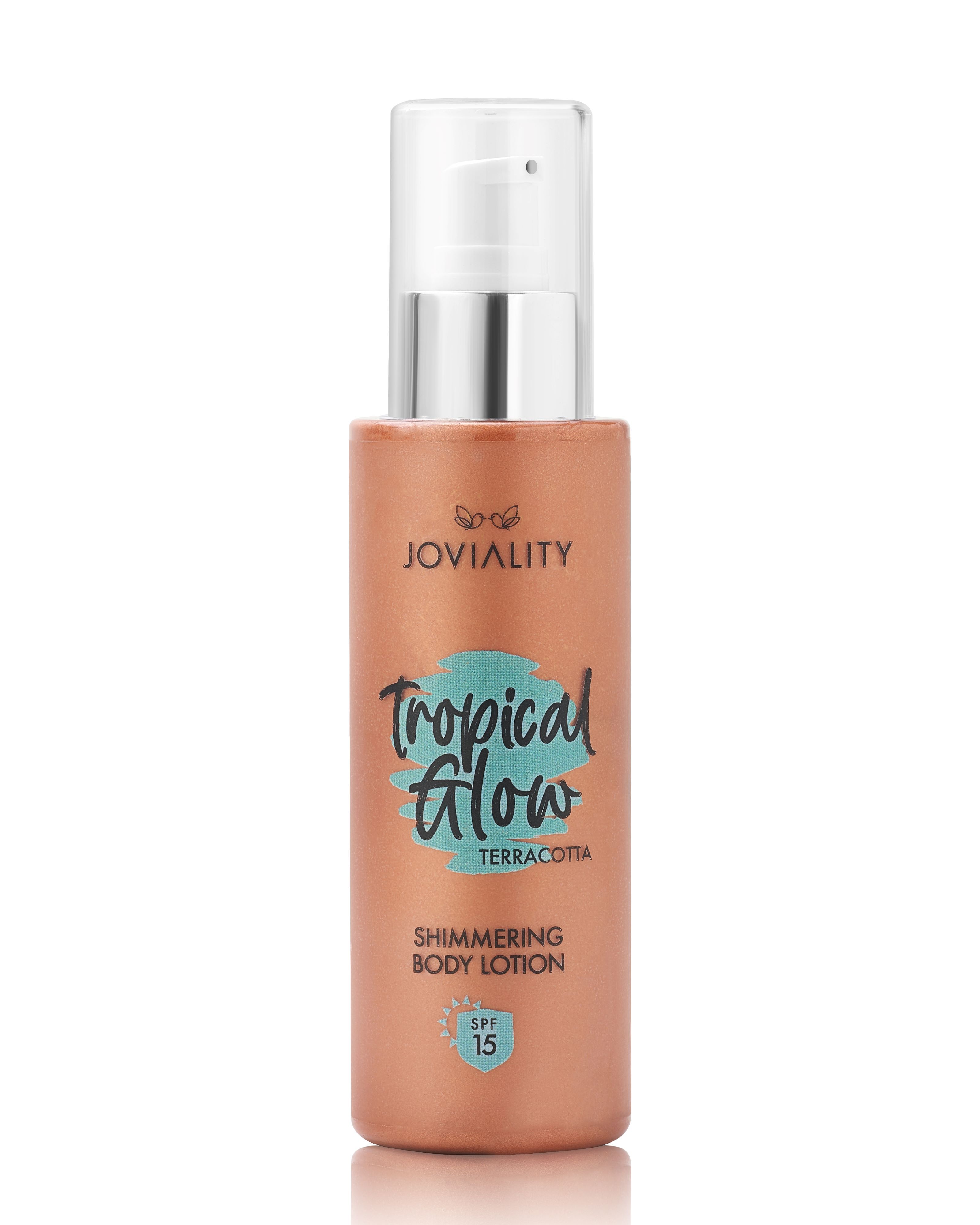Buy Joviality Tropical Glow SPF 15 Terracotta Shade Shimmering Body ...