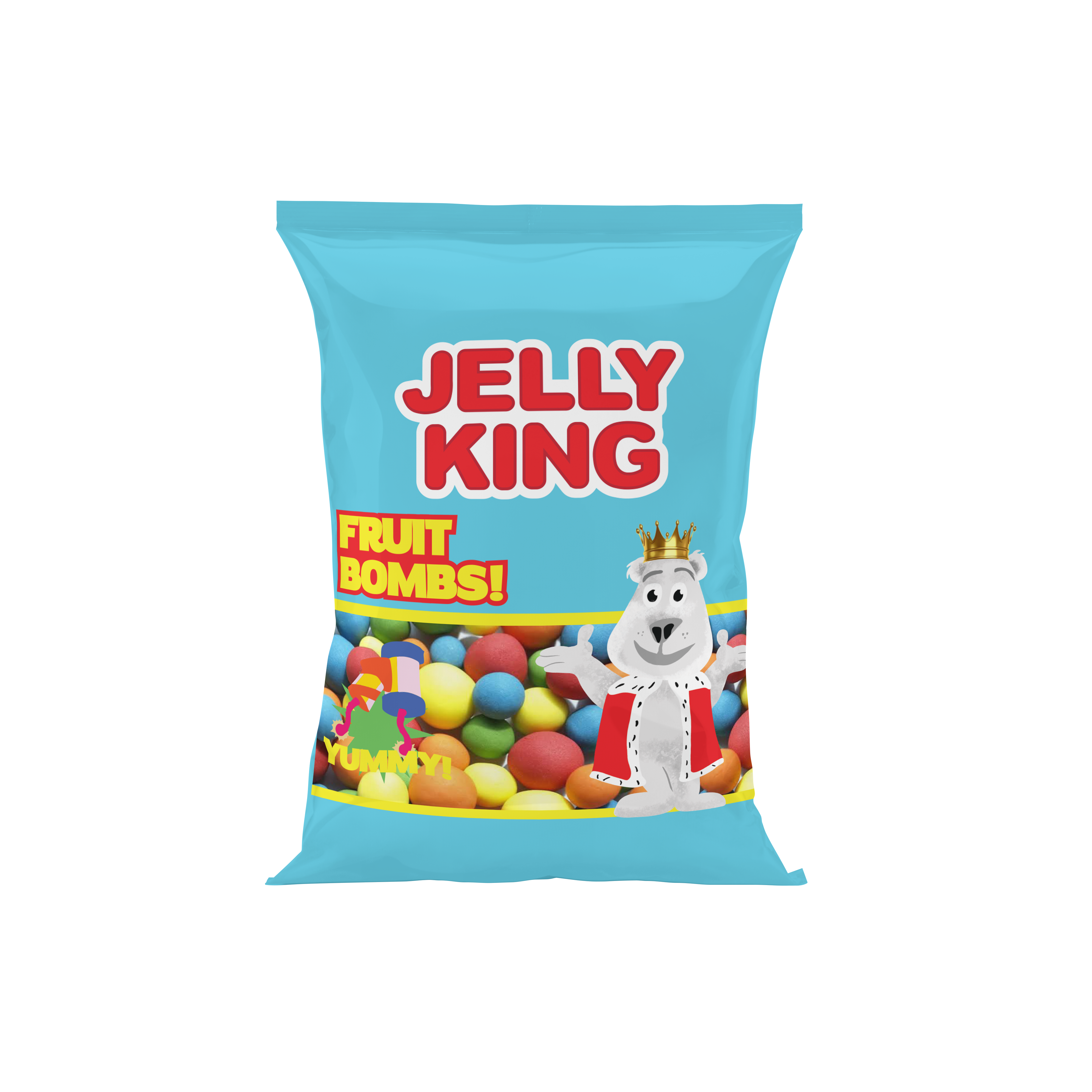 Buy Jelly King Gummy Vegan Fondant Candy 40 grams Online in Egypt ...