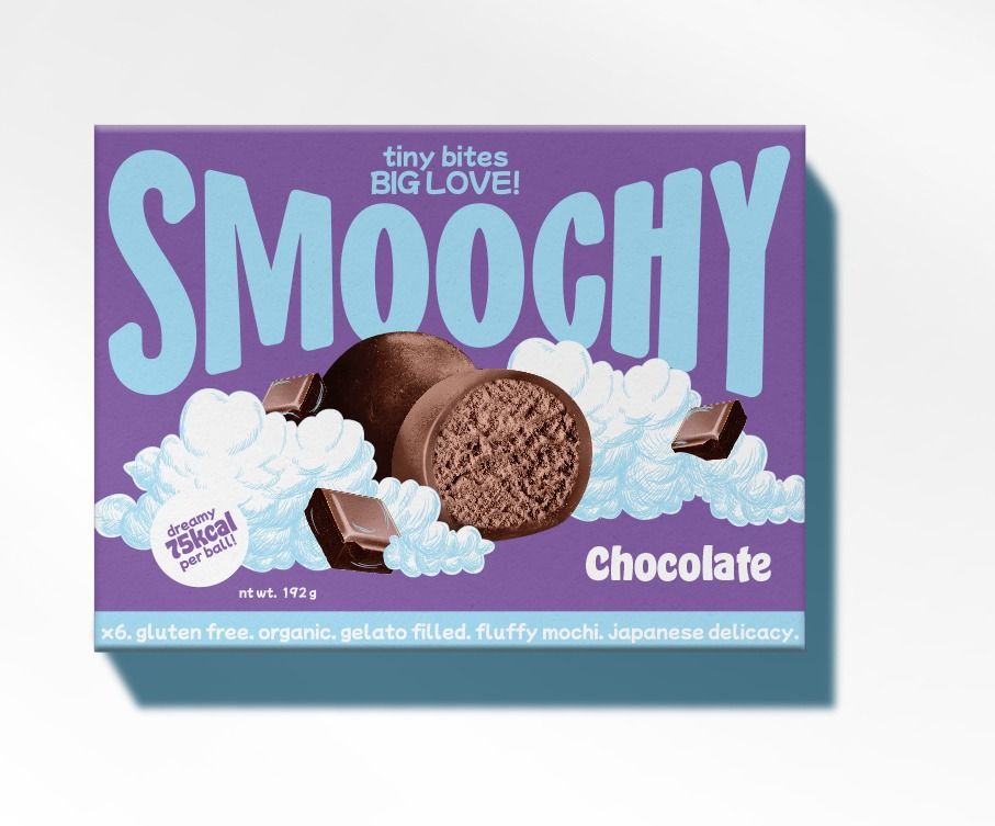 Buy Smoochy Mochi Ice Cream Chocolate 6 Pcs Online in Egypt | Talabat Egypt