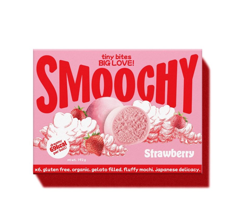Buy Smoochy Strawberry Ice Cream, 6 Pieces, 192g Online in Egypt | Talabat Egypt