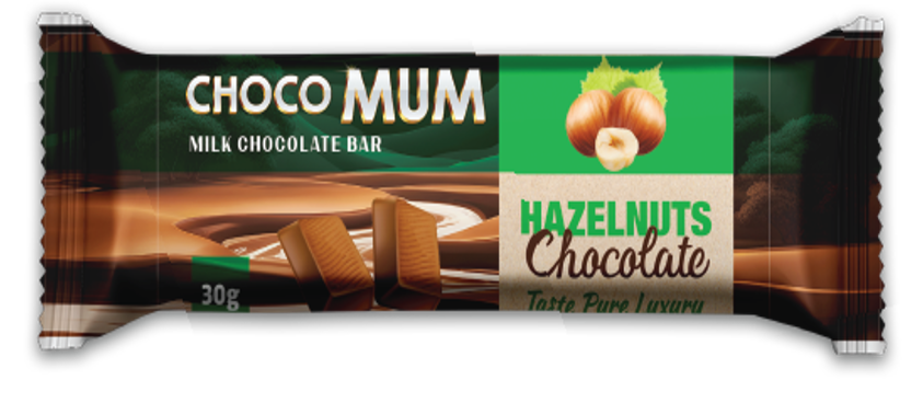 Buy Choco Mum Chocolate with Hazelnut, 30g Online in Egypt | Talabat Egypt