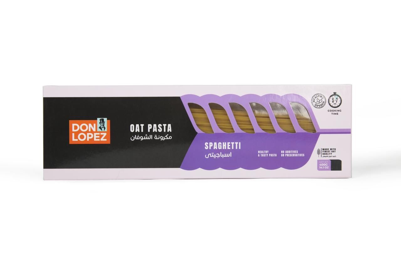 Buy Don Lopez Spaghetti Oat Pasta 400 Gm Online in Egypt | Talabat Egypt