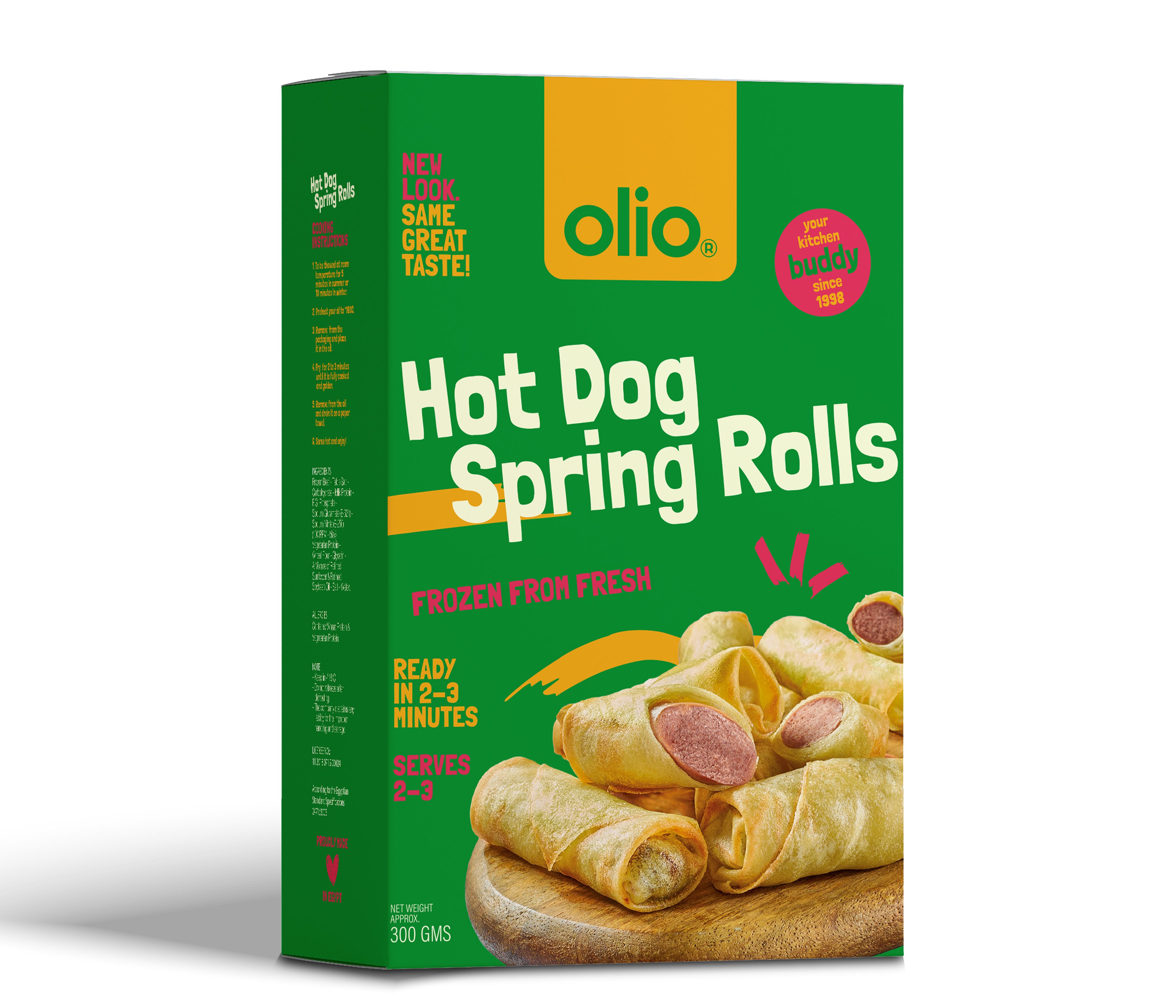Buy Olio Hotdog Rolls 300 Gm Online in Egypt | Talabat Egypt