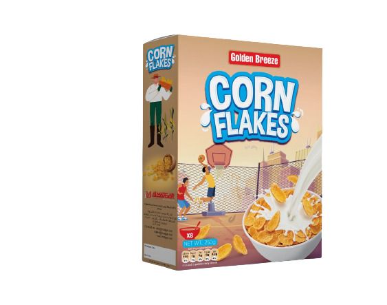 Buy Golden Breeze Corn Flakes 250 Gm Online in Egypt | Talabat Egypt