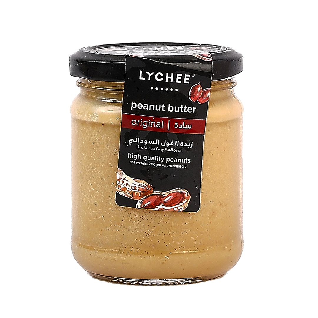 Buy Lychee Original Peanut Butter200 gm Online in Egypt | Talabat Egypt