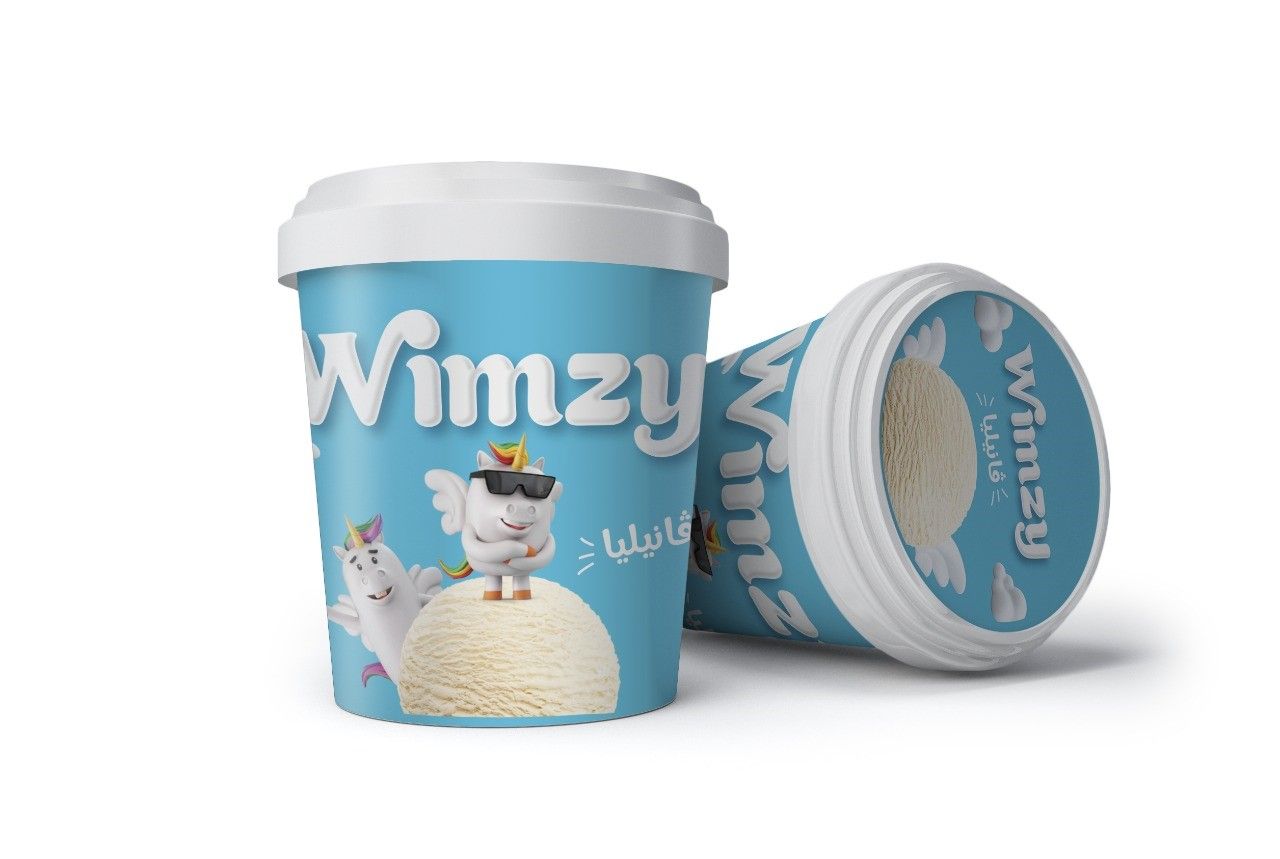 Buy Wimzy Round French Vanilla Ice Cream, 850ml Online in Egypt ...