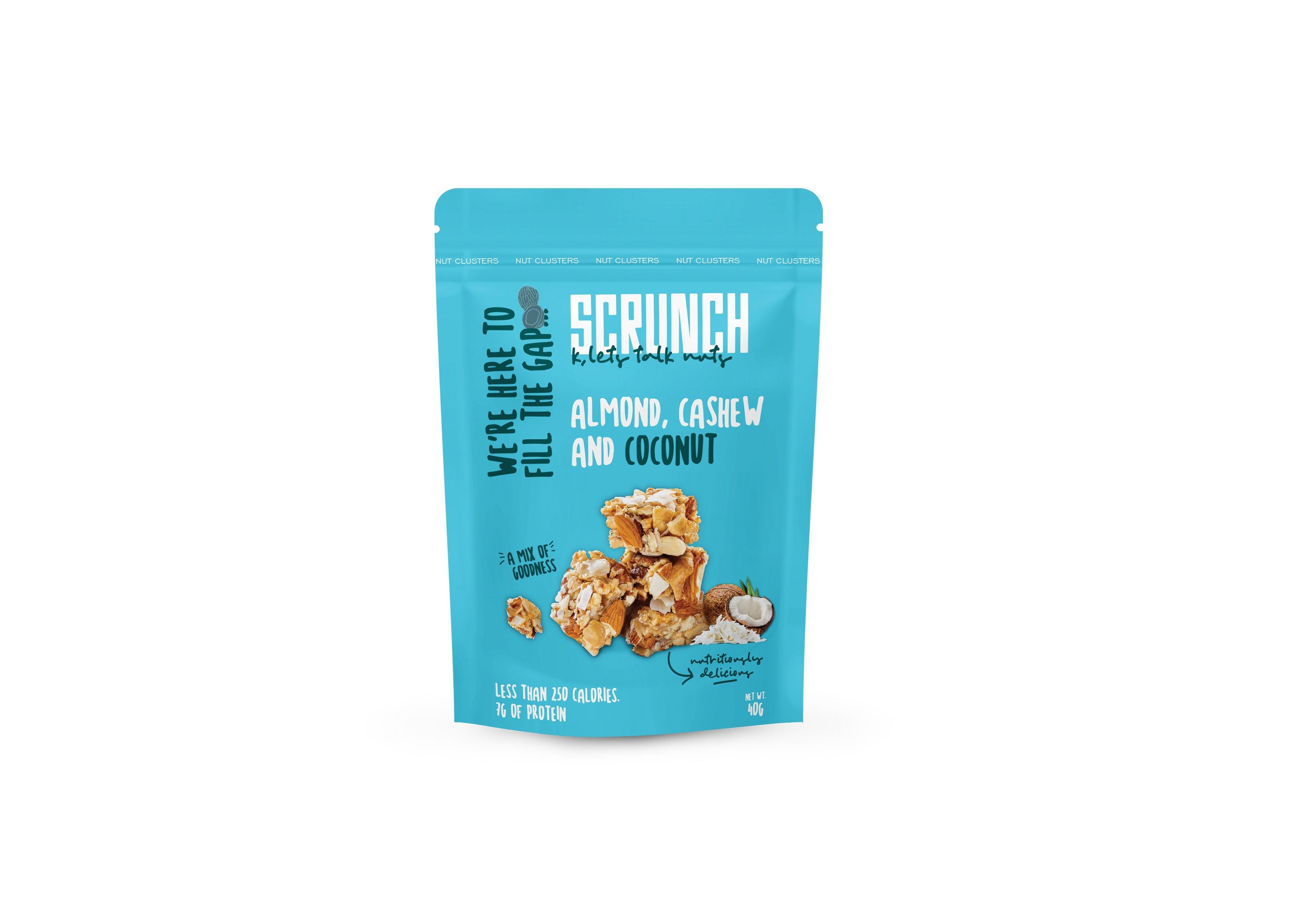 Buy Scrunch Almond Cashew Coconut Clusters - 40 gm Online in Egypt ...
