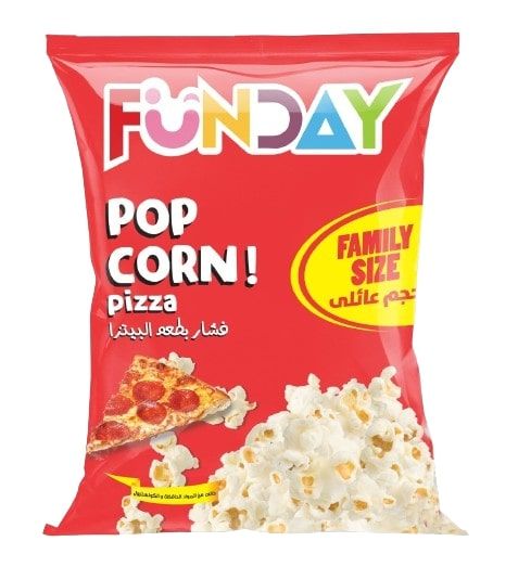 Buy Funday Pizza Popcorn, 80g Online in Egypt | Talabat Egypt