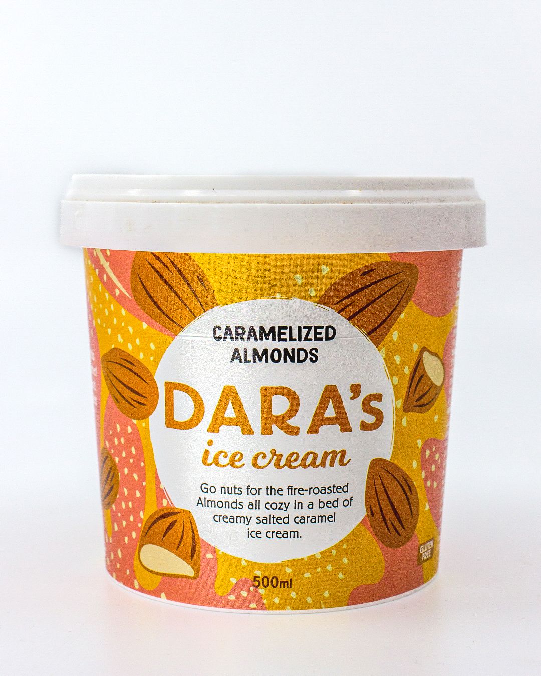 Buy Dara's Caramelized Almond Ice Cream, 500ml Online in Egypt ...