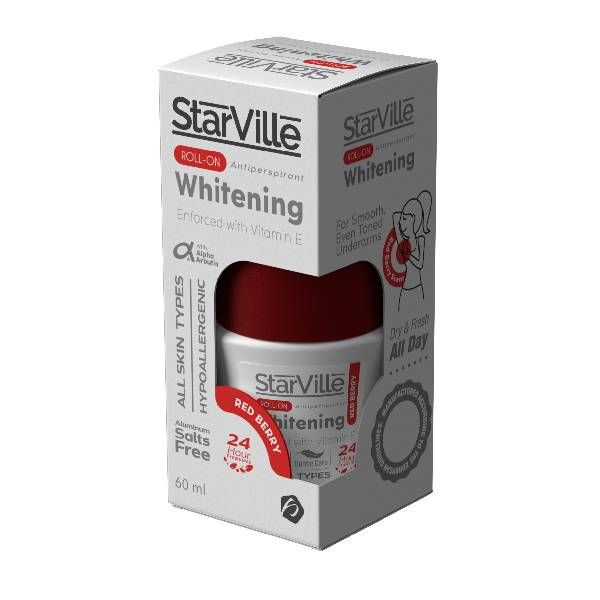 Buy Starville Whitening Roll On Deodrant Redberry 60 Ml Online in Egypt ...
