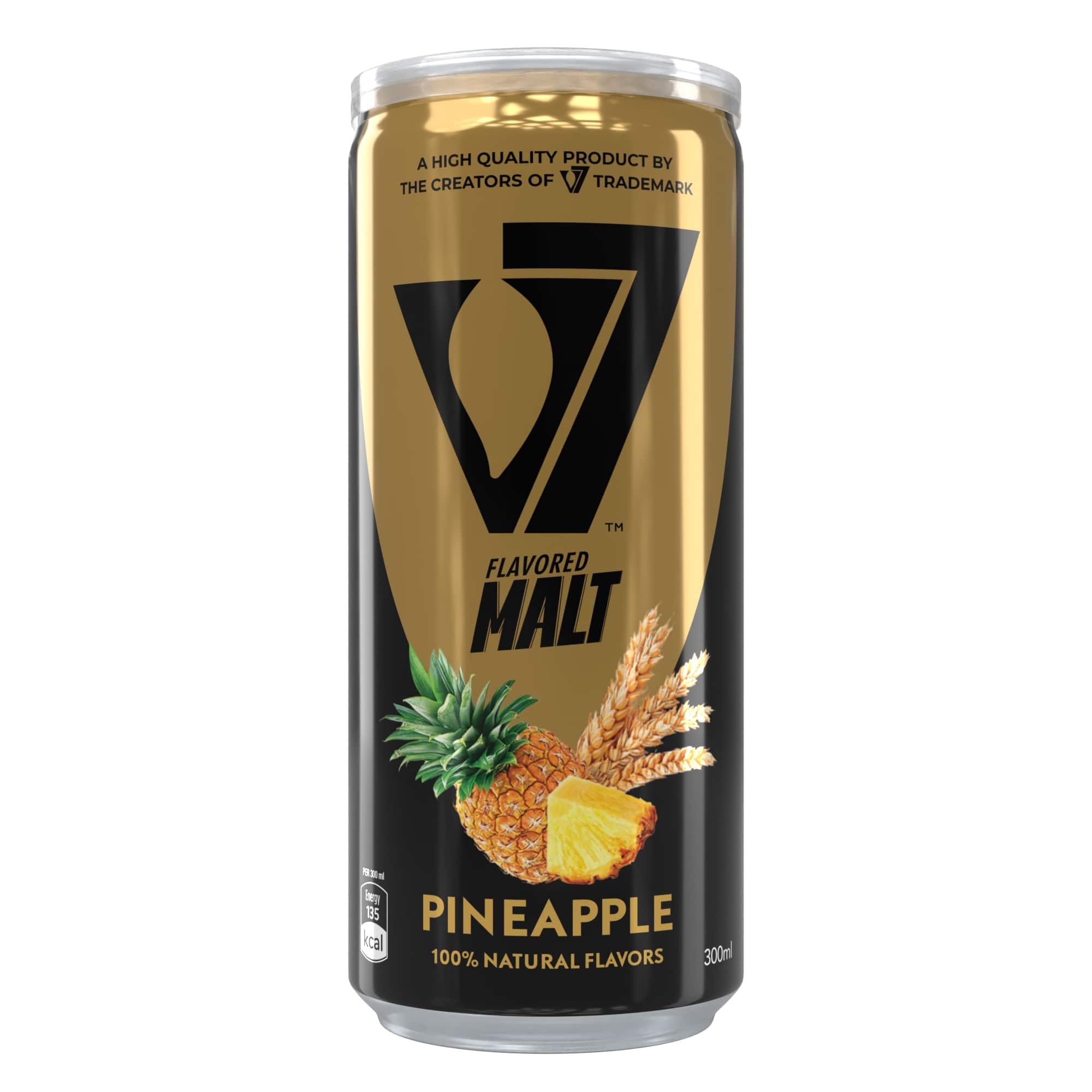 Buy V7 Vitamin Pineapple Sparkling Drink 300Ml Online in Egypt ...