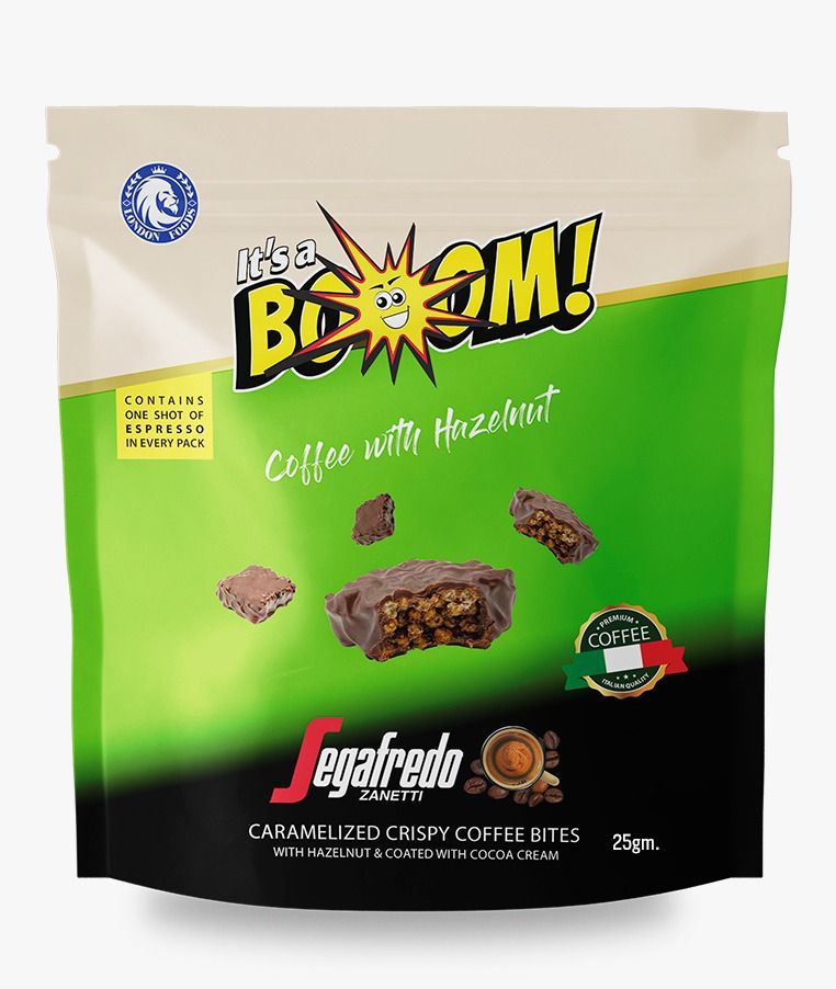 Buy It's a Boom! Coffee with Hazelnut Caramelized Crispy Coffee Bites ...