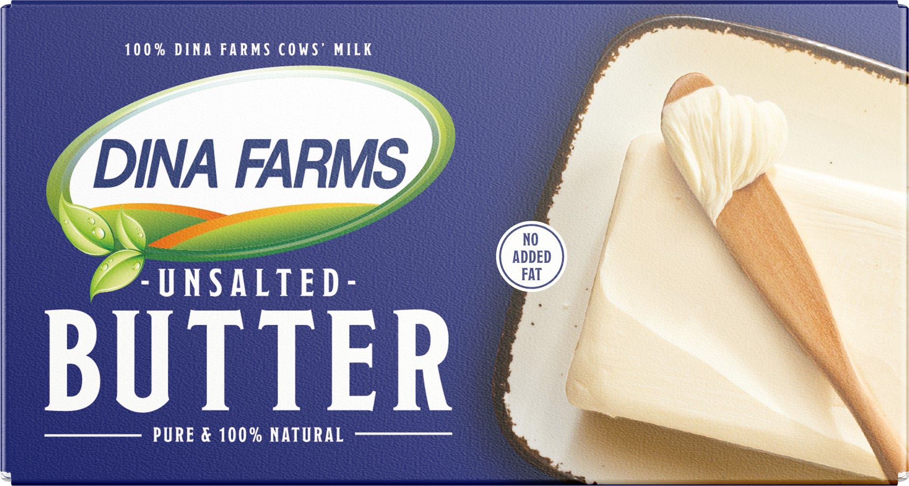 Buy Dina Farms Natural Cow Butter 400 Gm Online in Egypt | Talabat Egypt