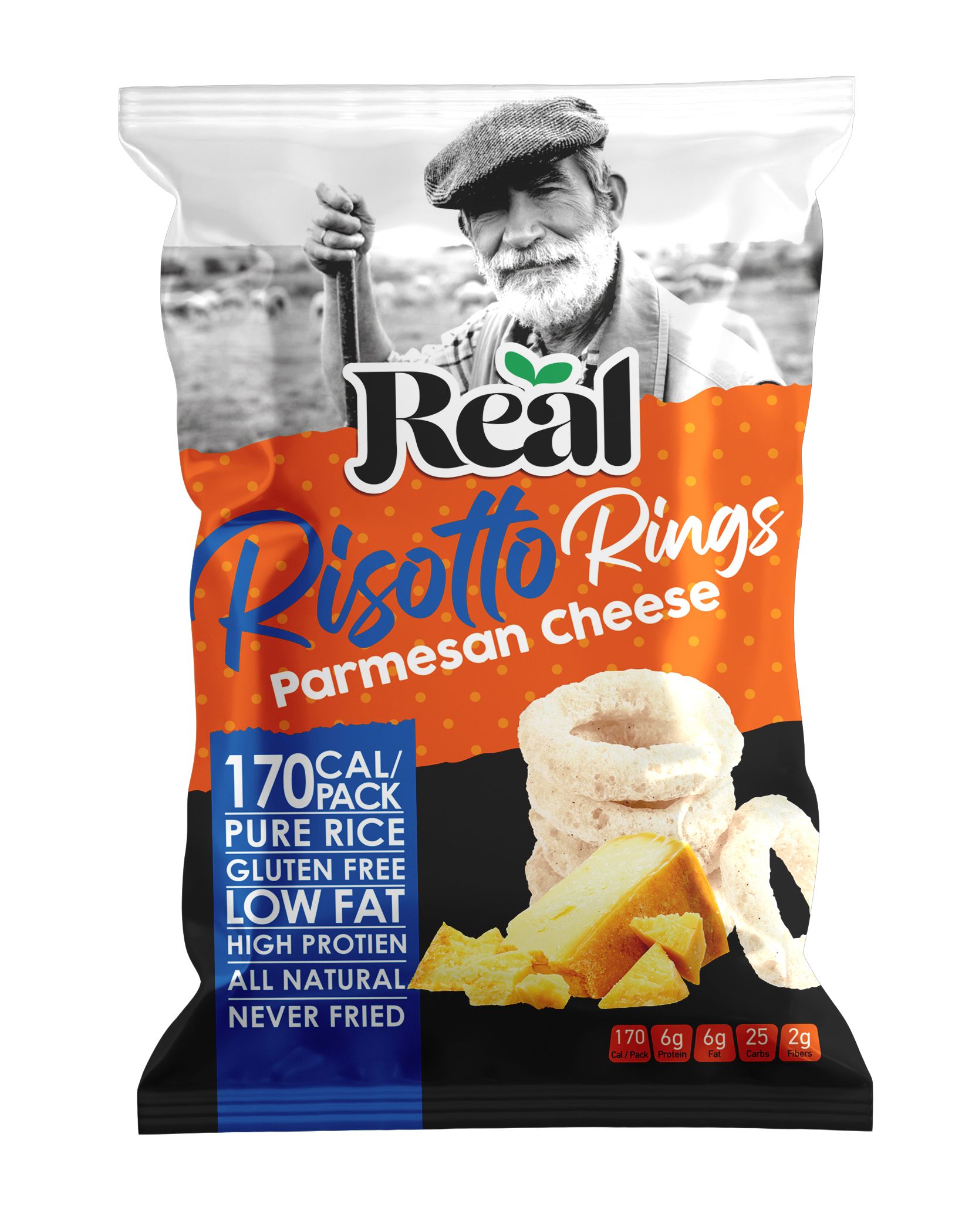Buy Real Nutrition Risotto Parmesan Cheese 40g Online in Kuwait ...