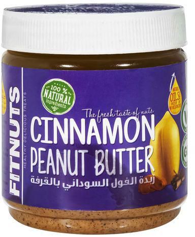 اشترِ Fitnutes Cinnamon Peanut Butter 350 gm أونلاين في Egypt | طلبات Egypt