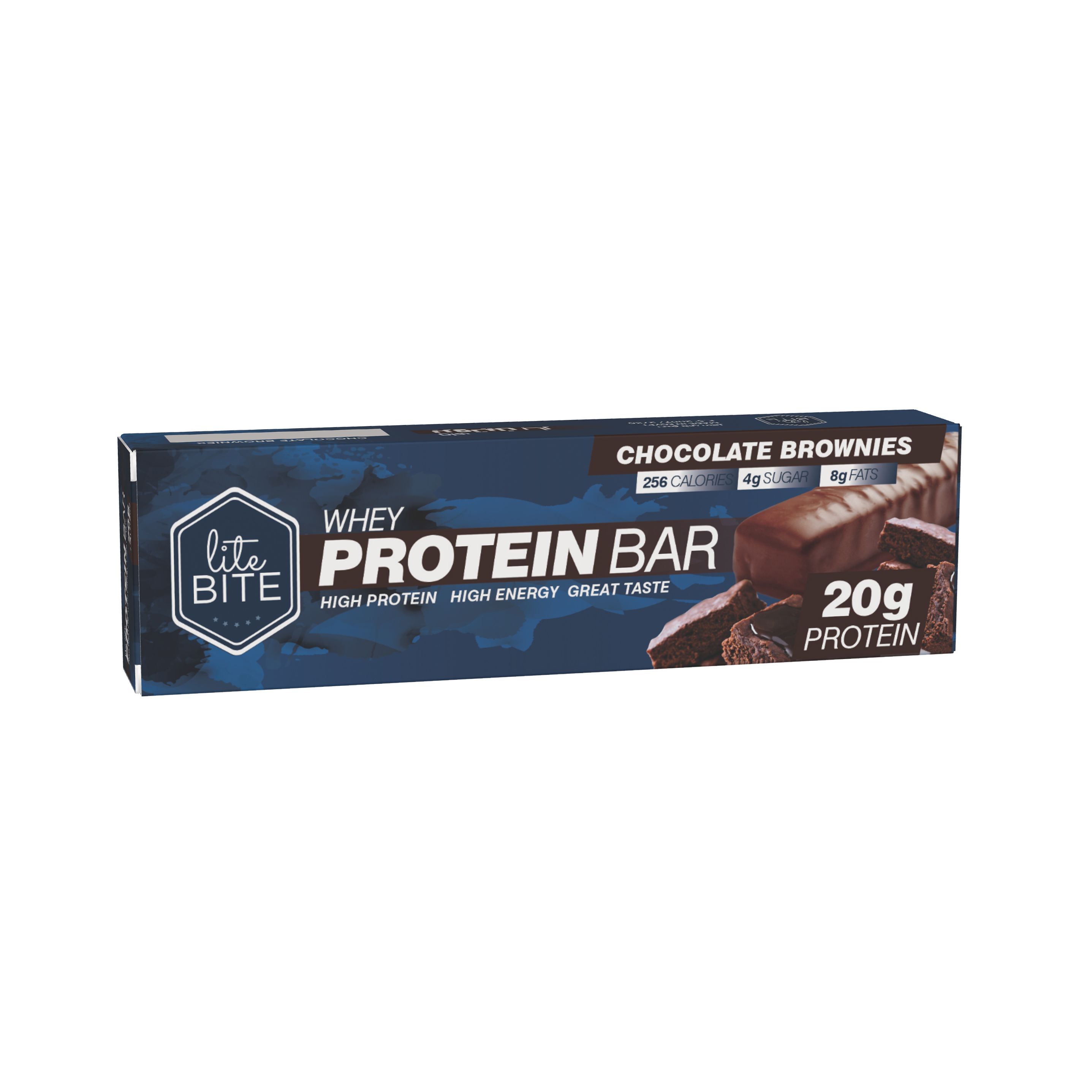 Buy Lite Bite 30% Whey Protein Bar Chocolate Brownies 70 g Online in ...