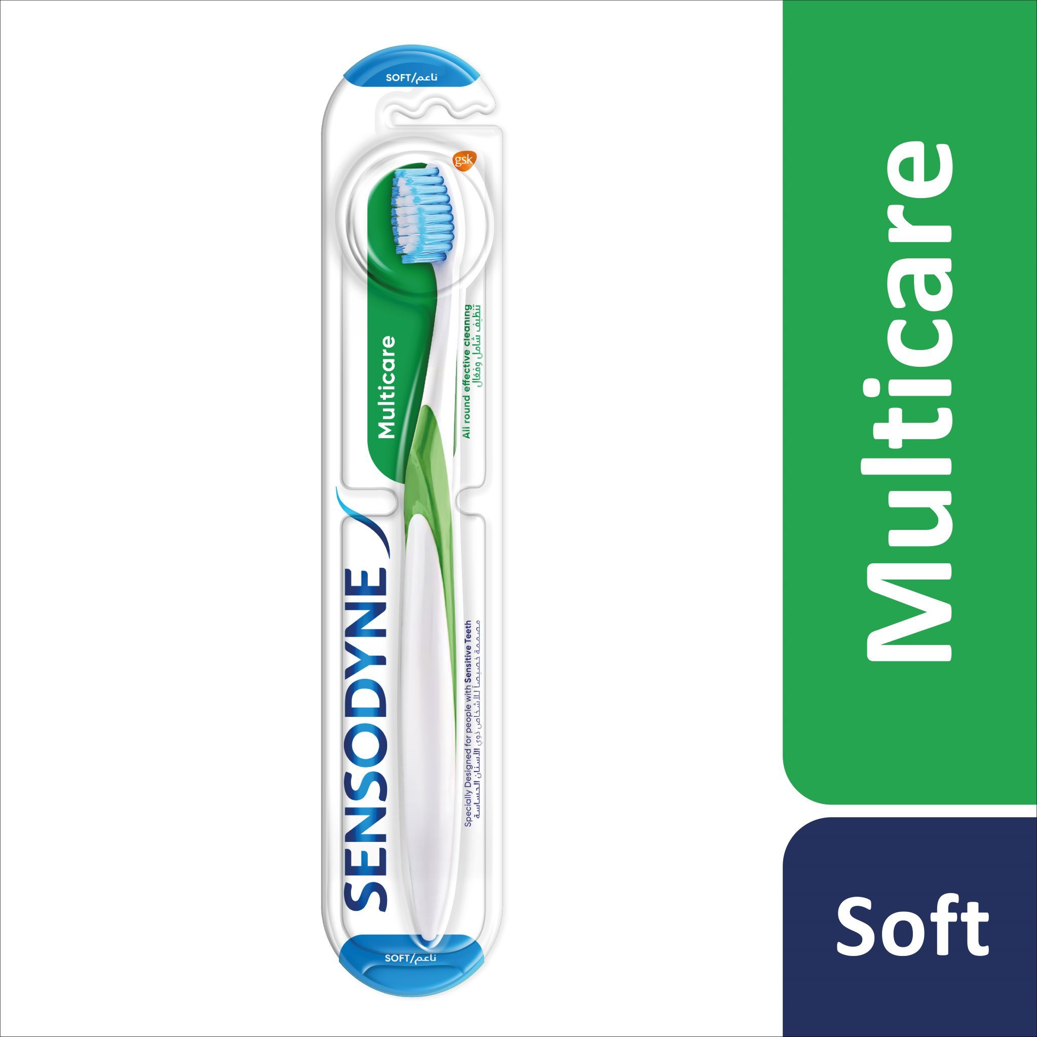Buy Sensodyne Toothbrush Multicare for Sensitive Teeth - Soft Online in ...