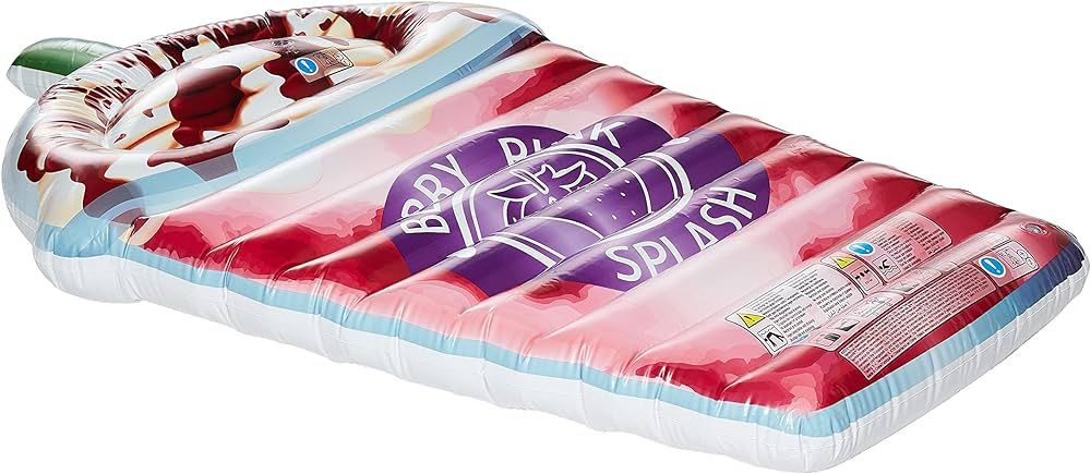 Buy Intex Floating Raft Berry Pink Splash Float, 183x97x20cm Online in ...