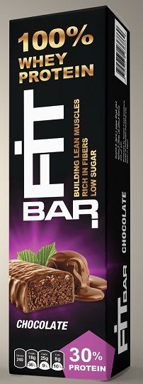 Buy Fit Bar 30% Chocolate Whey Protein Bar, 70g Online in Egypt ...