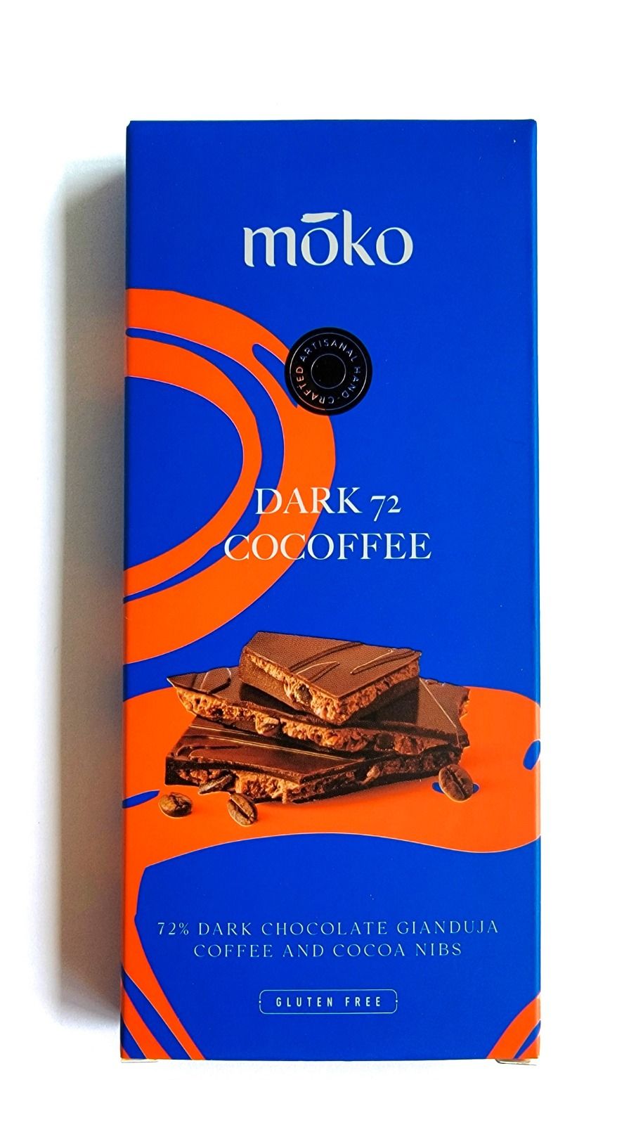 Buy Moko 72% Dark Coffee Chocolate, 70g Online in Egypt | Talabat Egypt