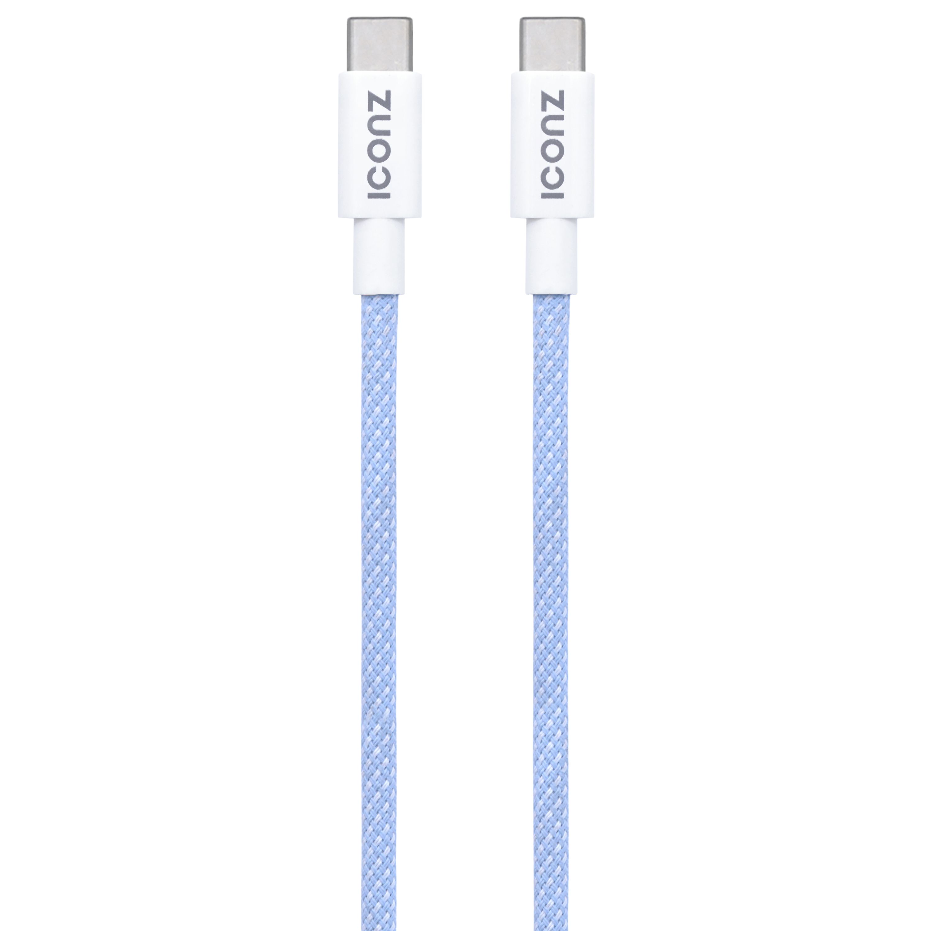 Buy Iconz Cable USB-C to USB-C Navy BLUE Online in Egypt | Talabat Egypt