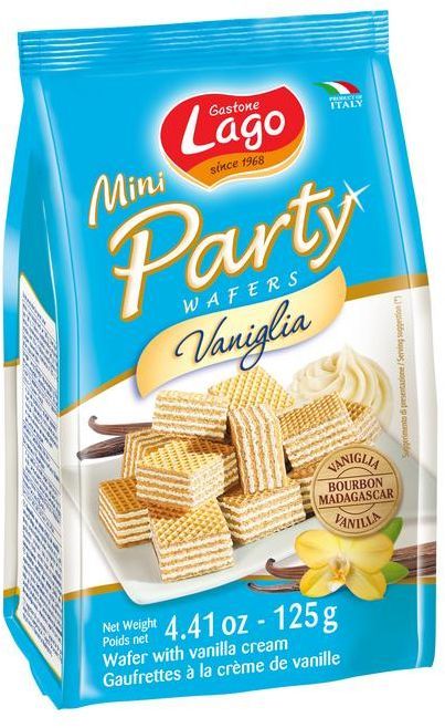 Buy Lago Mini Party Wafers With Vanilla Cream 125g Online in Kuwait ...