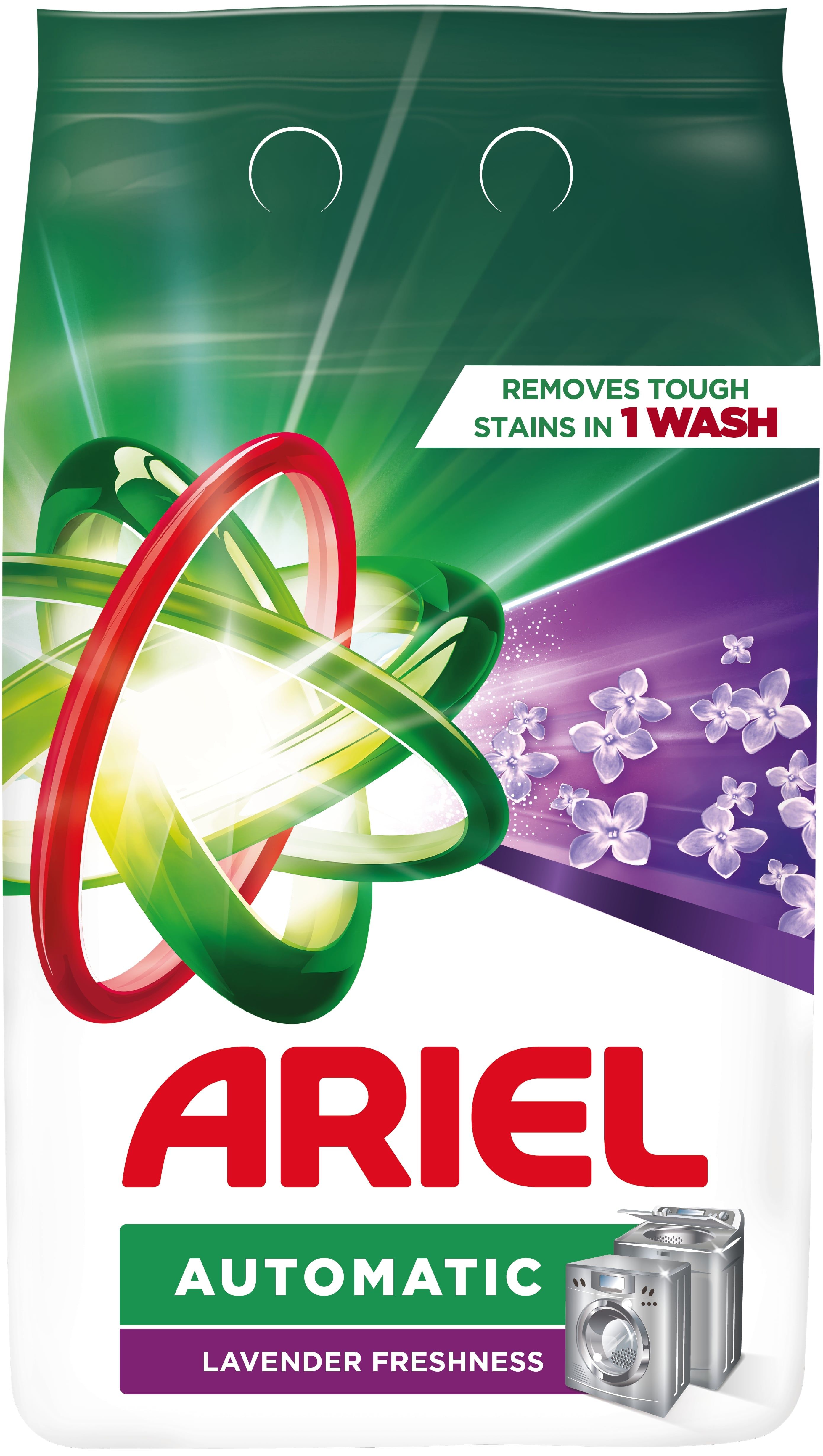 Buy Ariel Automatic Laundry Powder Detergent with Lavendar - 2.5KG ...
