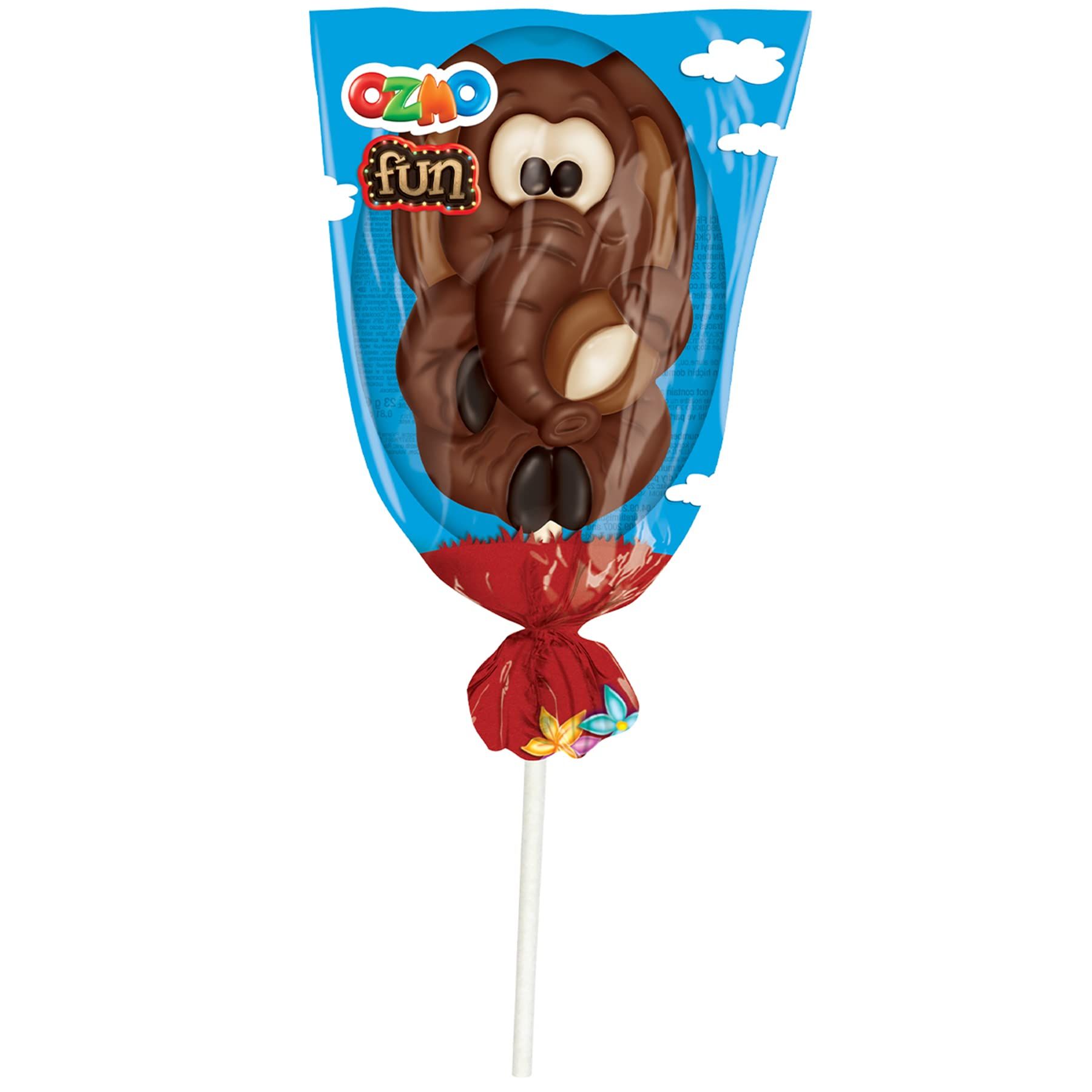 Buy Ozmo Fun Shape Milk Chocolate Lollipop, 23g Online in Oman ...