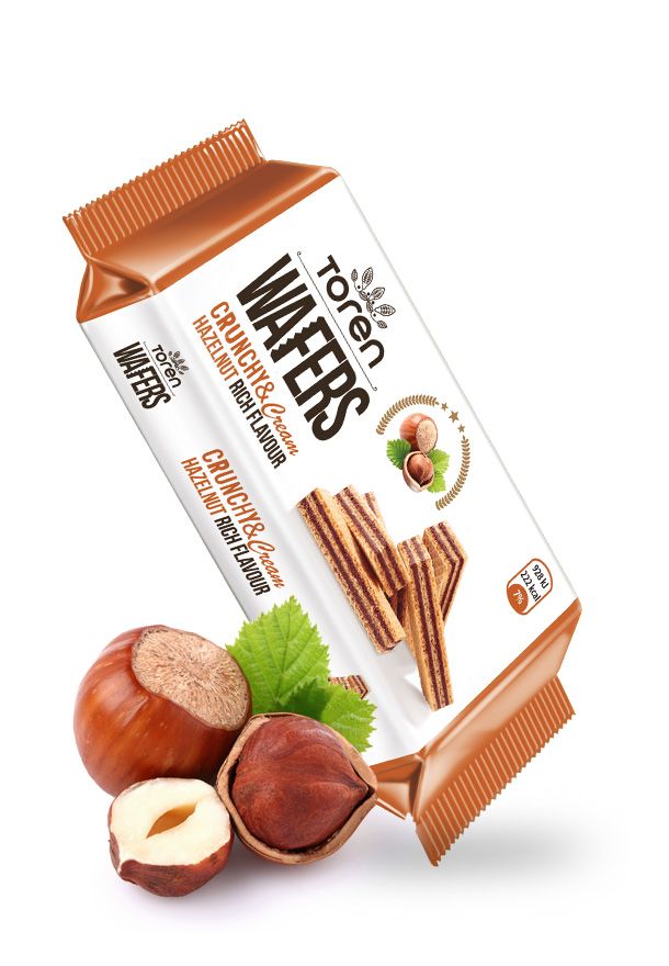Buy Toren Hazelnut Cream Wafer, 55g Online in Egypt | Talabat Egypt