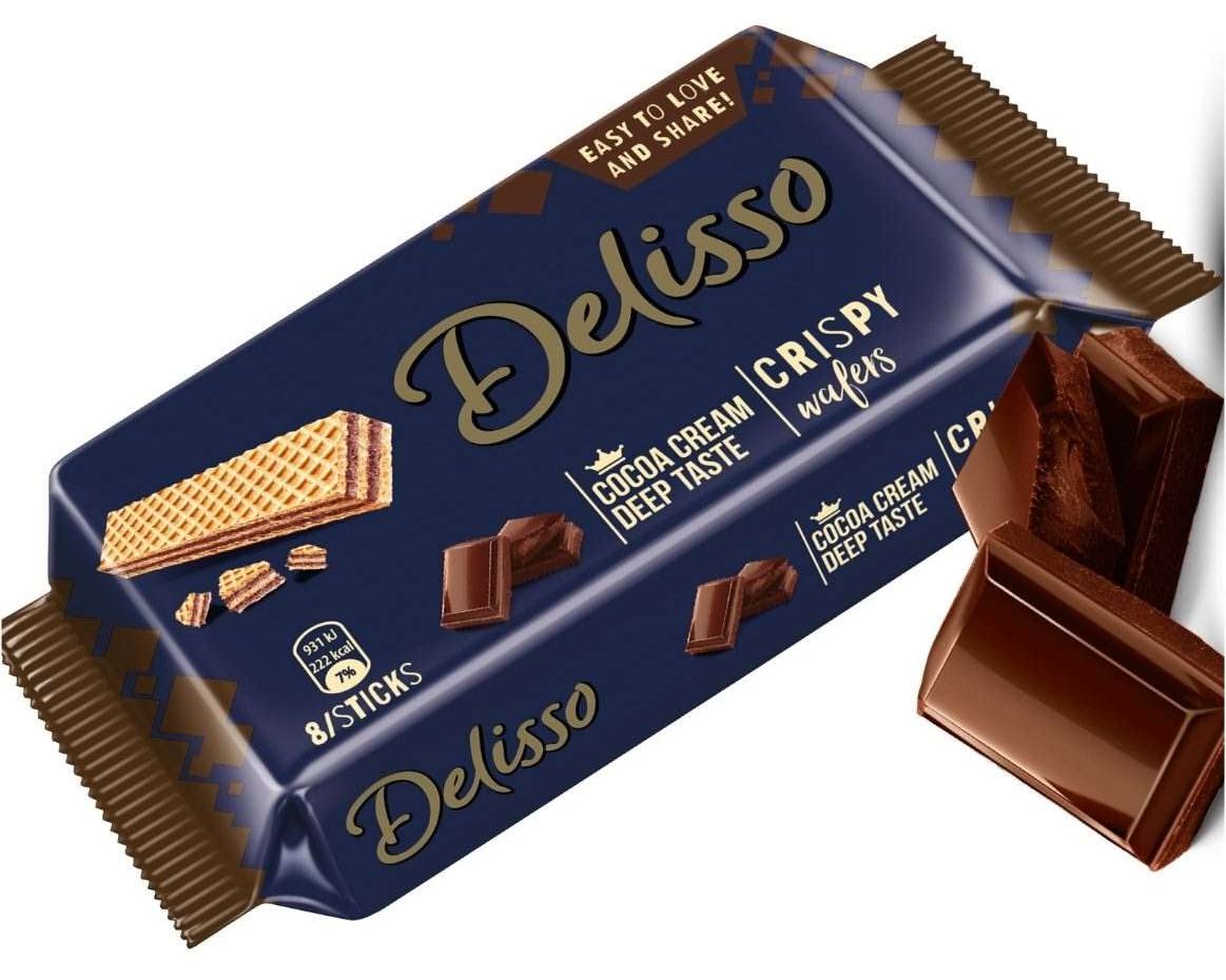 Buy Delisso Coca Cream Wafer Biscuits 60 Gm Online in Egypt | Talabat Egypt