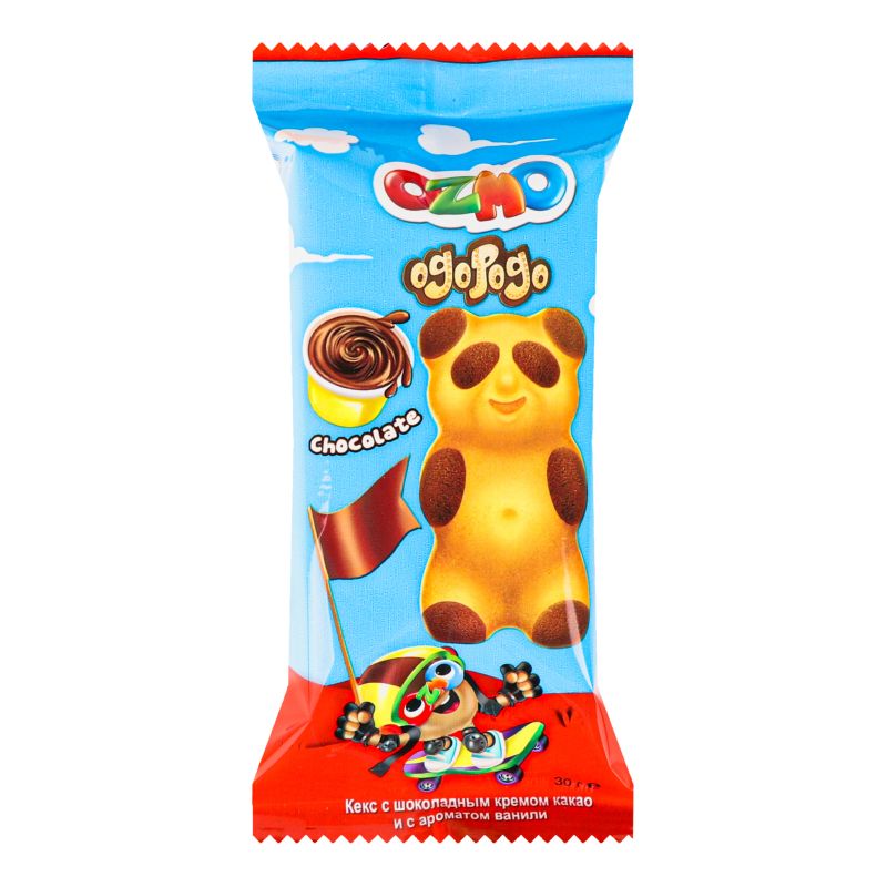 Buy Ozmo Ogopogo Cake with Milk and Chocolate Cream, 30g Online in ...