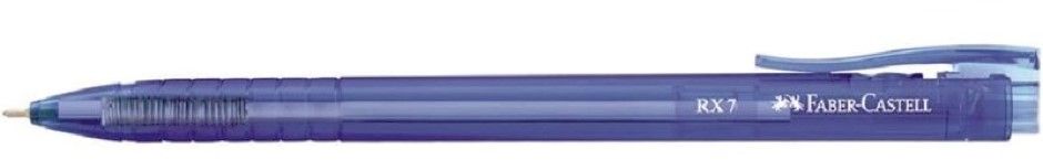 Buy Faber Castell Ballpoint Pen 0.7 Mm Blue Online in Egypt | Talabat Egypt