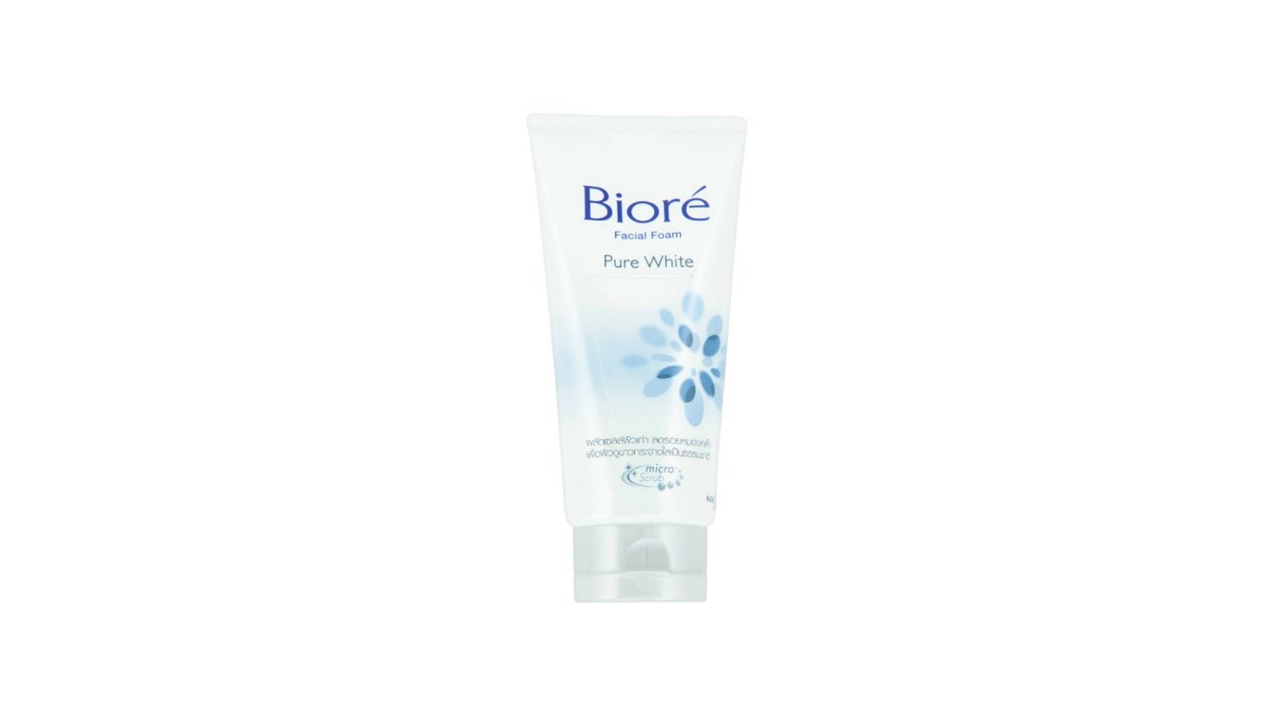 Biore facial foam store