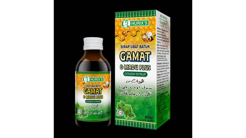 Buy Hurix's Sirap Ubat Batuk Gamat & Madu Plus 60ml from Pandamart ...