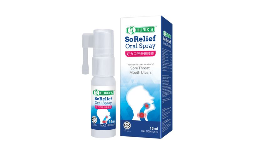 Hurix's Sorelief Oral Spray 15ml delivery near you | foodpanda Malaysia