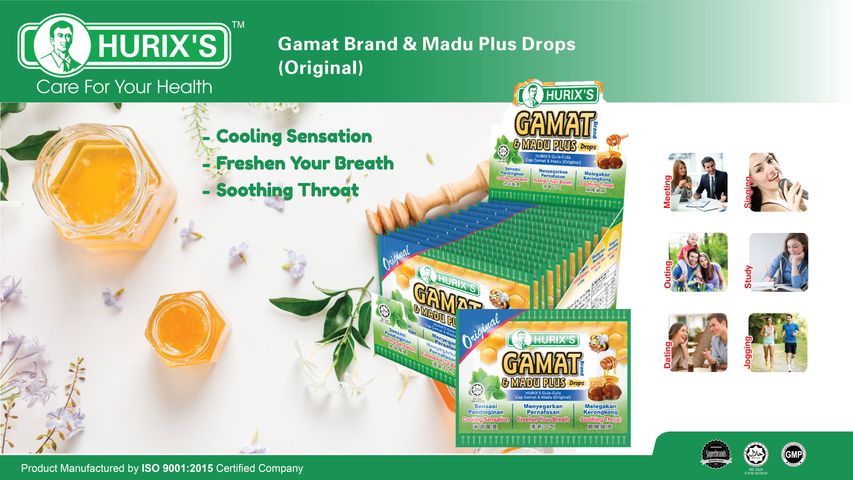 Hurix's Gamat Madu Plus Original Drops 6 Pieces delivery near you ...