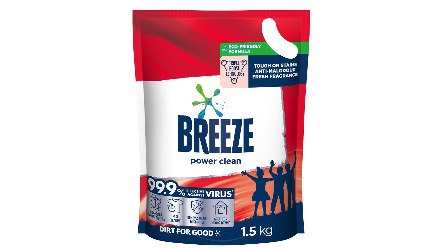 Breeze Liquid Detergent Power Clean Refill 1.5kg delivery near you ...