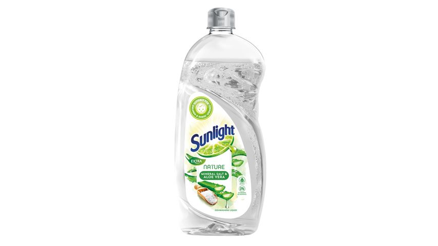Sunlight Dishwash Liquid Nature Mineral Salt & Aloe Vera 800ml delivery ...