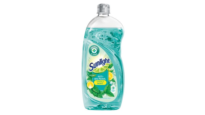 Sunlight Dishwash Liquid Anti-Bacterial Lemon & Mint 800ml delivery ...