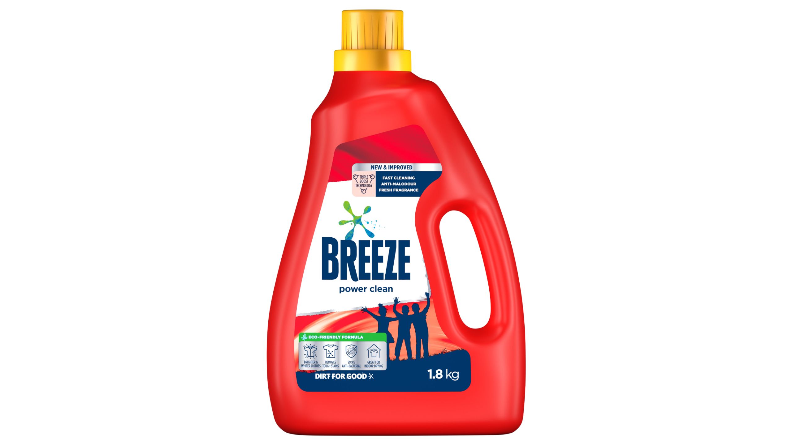 Breeze Power Clean Liquid Detergent 1.8kg delivery near you | foodpanda ...