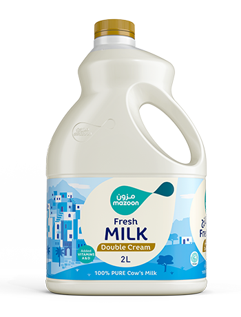 Buy Mazoon Double Cream Milk 2 Ltr Online in Oman | Talabat Oman