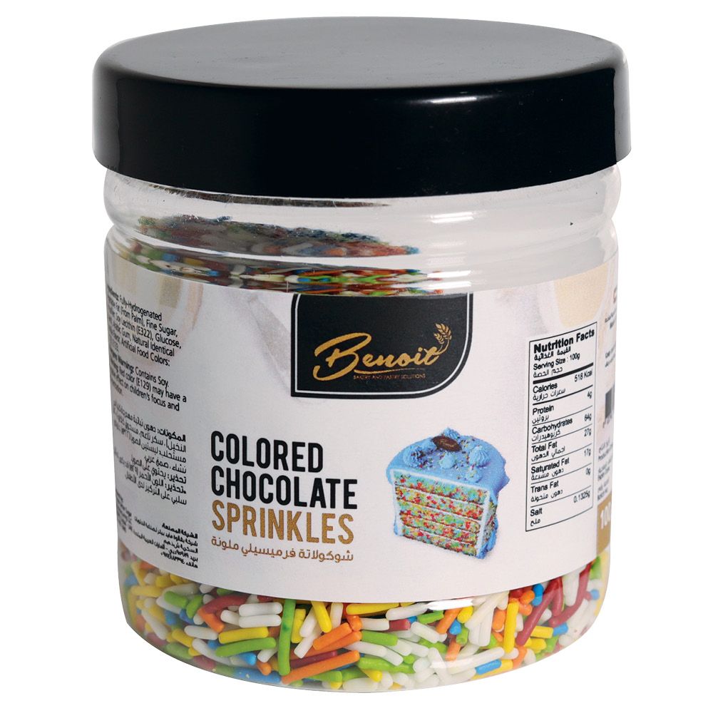 Buy Mini Benoit Colored Chocolate Sprinkles 100 g Online in UAE ...