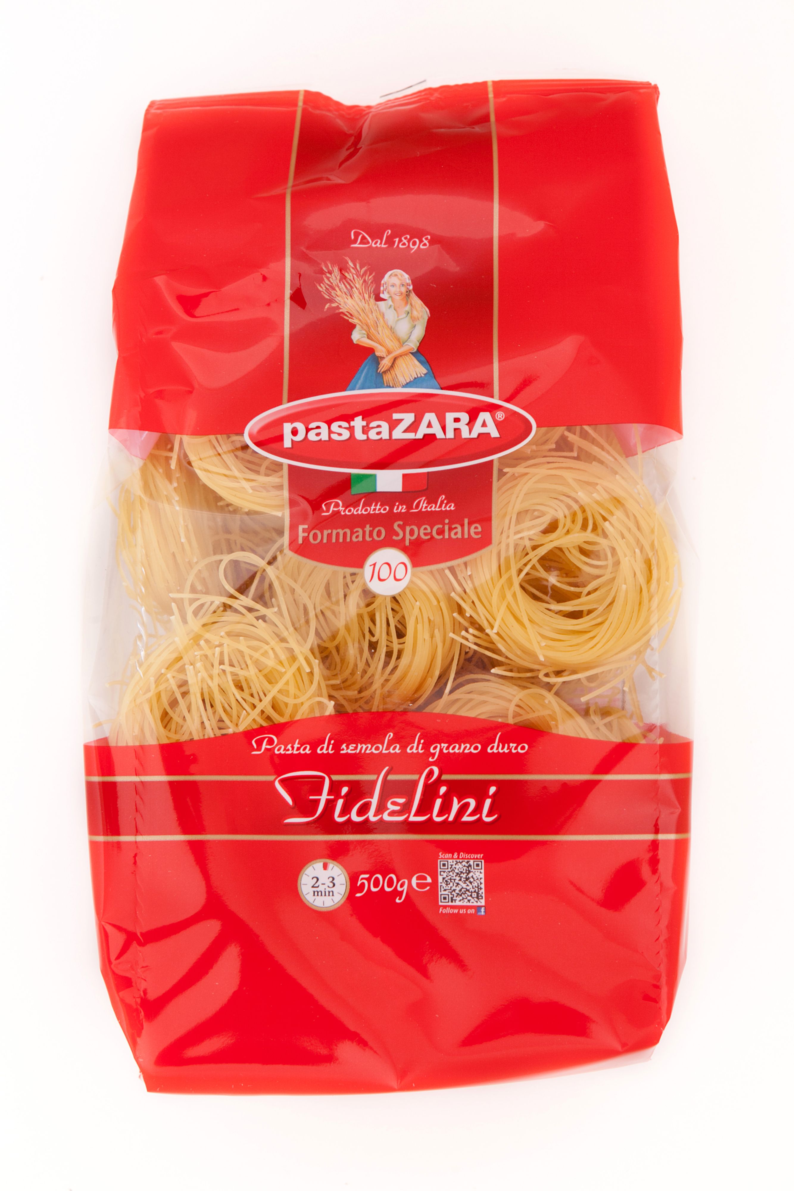 Buy Pasta Zara Fidellini Pasta, 500g Online in Oman | Talabat Oman