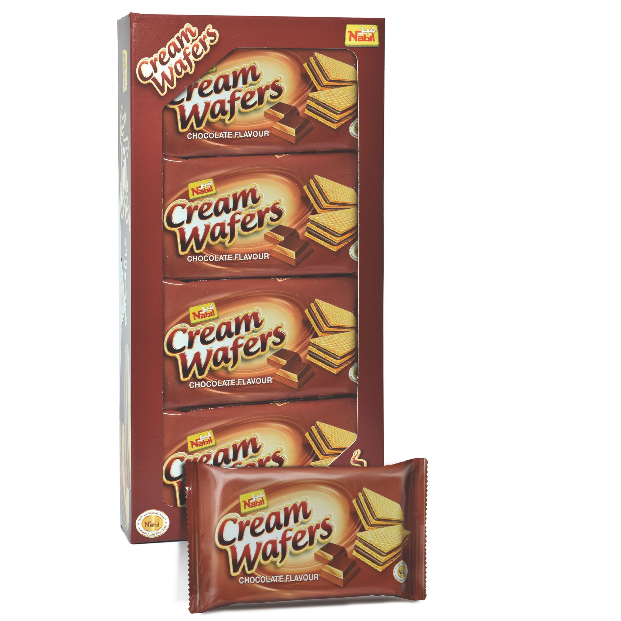 Buy Nabil Chocolate Wafer 20 gm x 12 Online in Oman | Talabat Oman